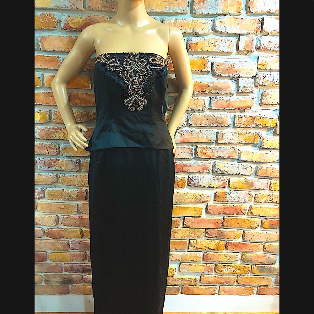 Randolph Duke Silk Evening Gown - Gem